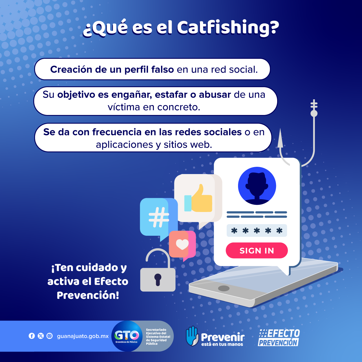 CATFISHING — Efecto Prevención